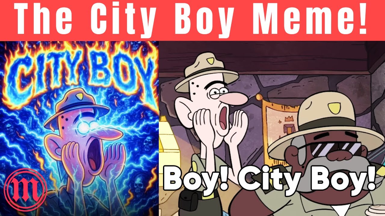 City Boy Meme Explained: Gravity Falls Most Toxic Comeback - YouTube