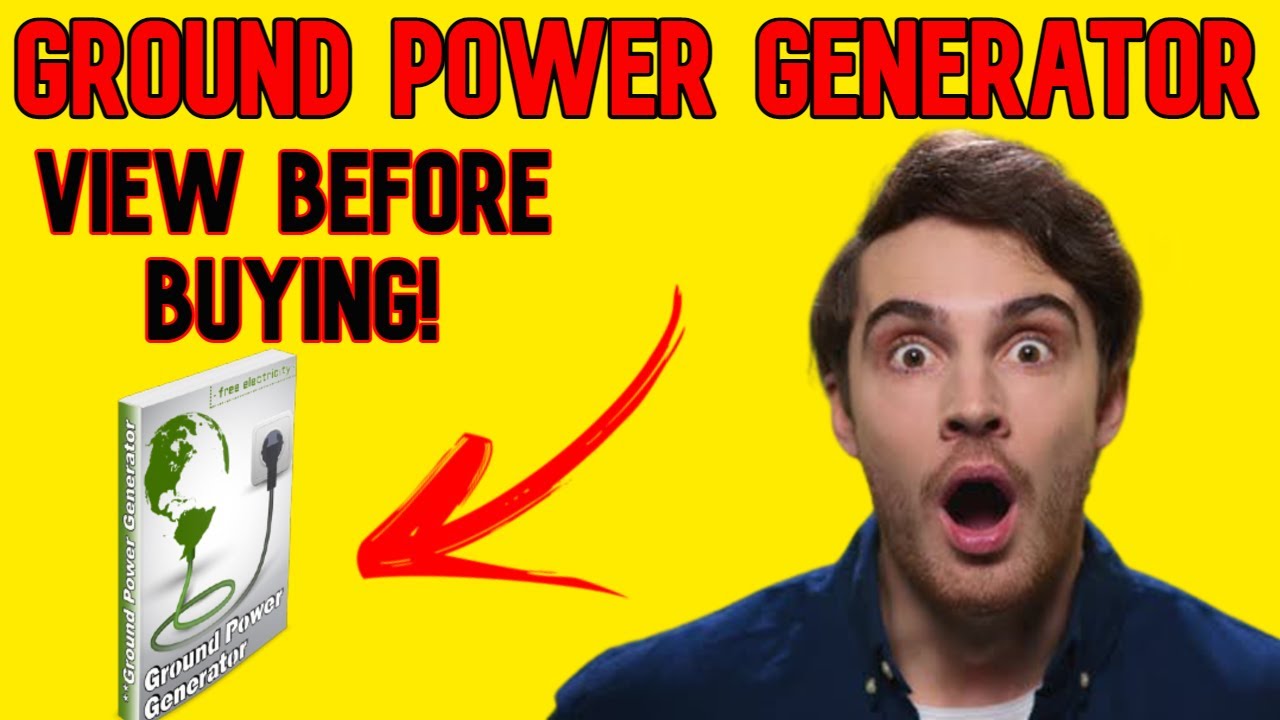 🔴Ground Power Generator - Ground Power Generator Review 2021 / VIEW ...