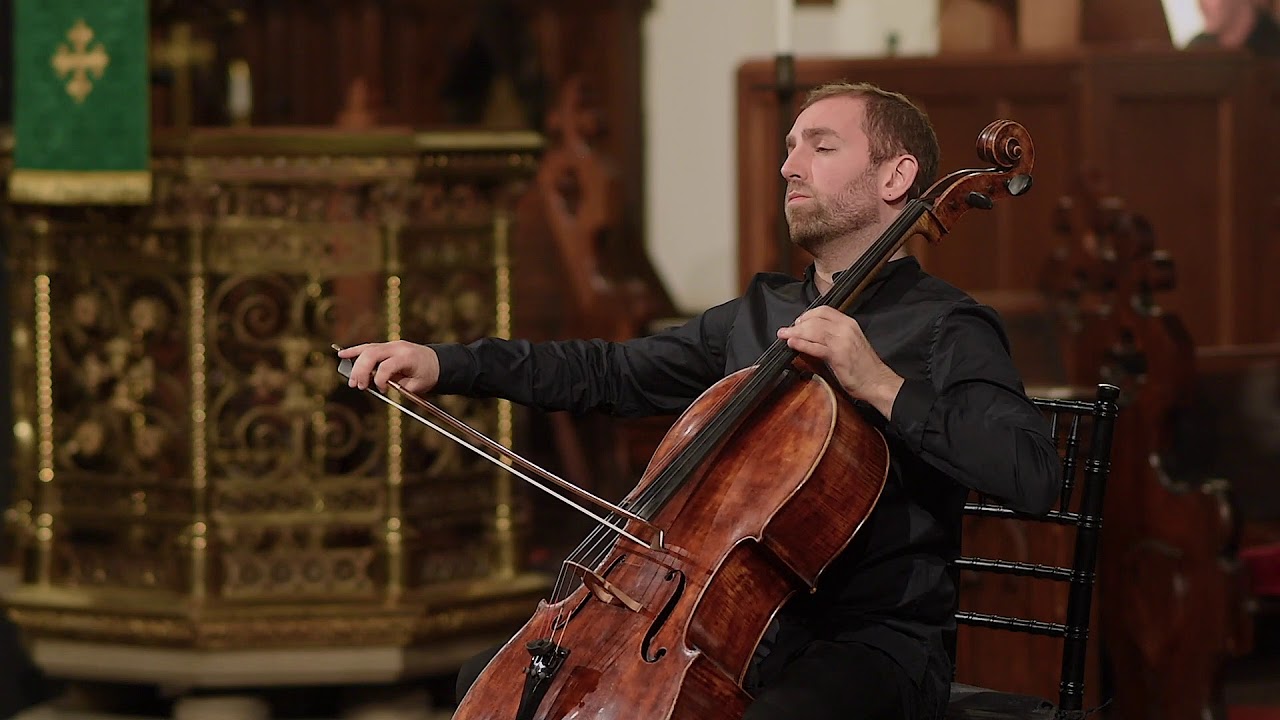 Thomas Mesa, cello, and Greg Zelek, organ, perform Beau Soir by Claude ...