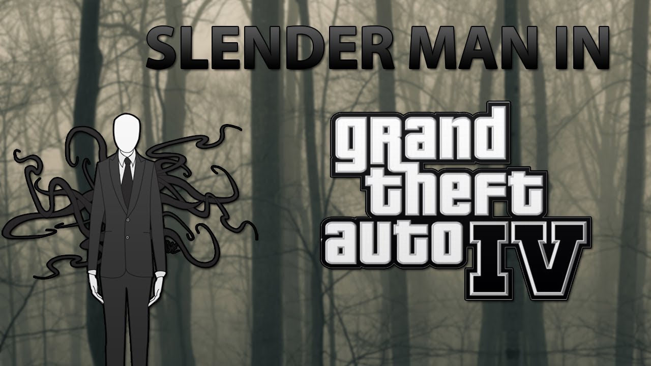 GTA IV Mods - Slender Man Mod! - YouTube