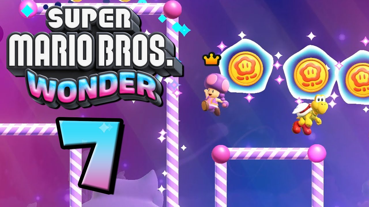 Super Mario Bros. Wonder [7] - Winter Blunderland - YouTube