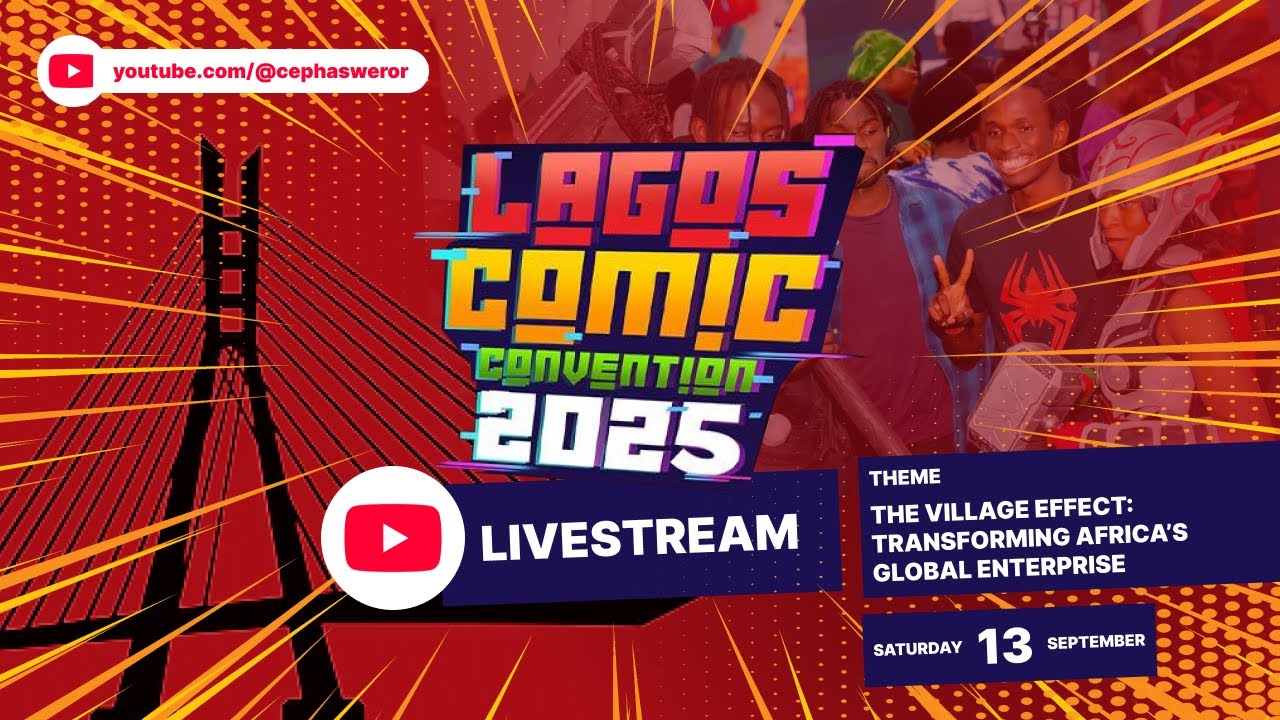 Lagos Comic Con 2025: Full Tour of Gaming, Comics & Animation Expo ...