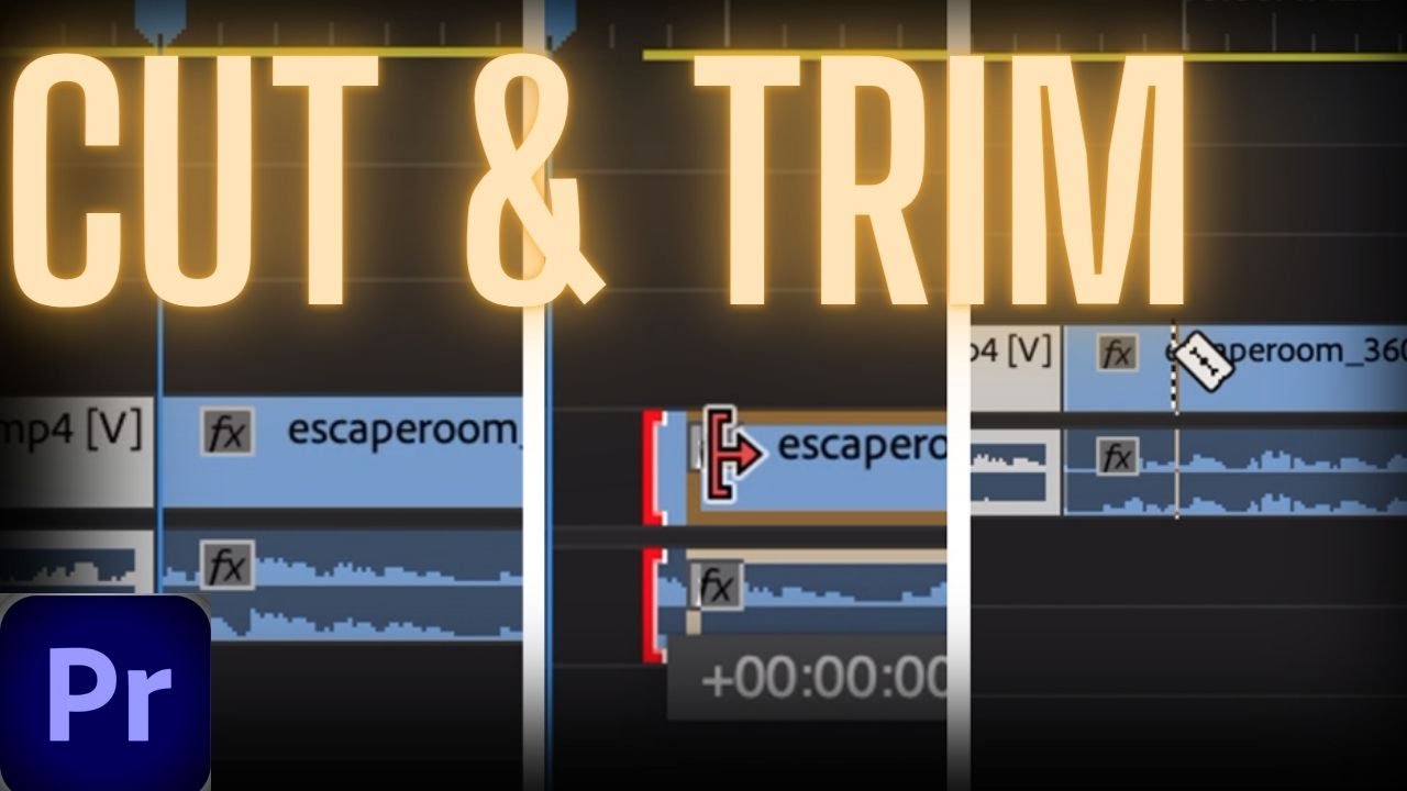 How to Cut and Trim Video: Adobe Premiere Pro CC(with Shortcuts) - YouTube