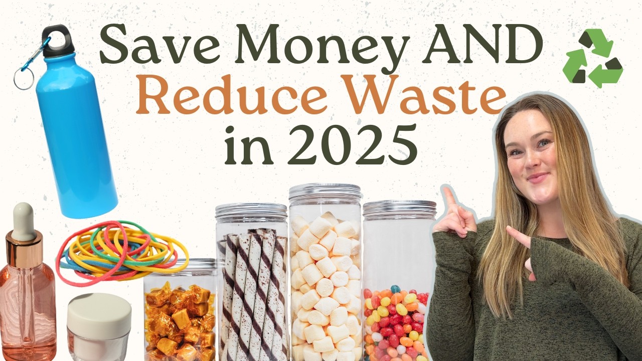 10 MONEY-SAVING Life Hacks for a Zero Waste Home 🌿 Save Money & Live ...