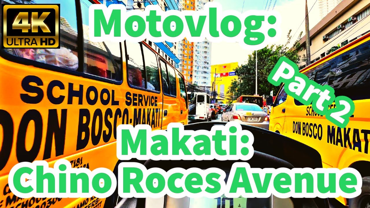 Makati: Chino Roces Avenue, Philippines 🇵🇭 Motovlog: Part 2 - YouTube