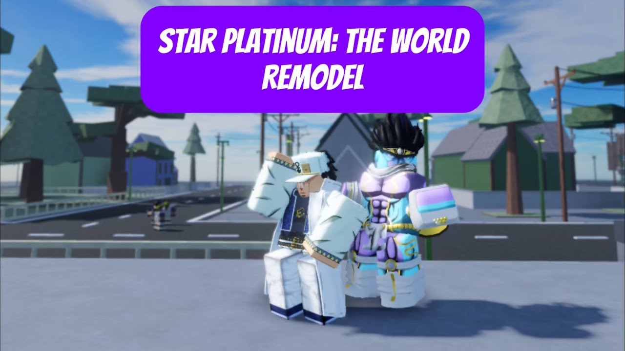 [Roblox AUT] Star Platinum: The World Remodel - YouTube