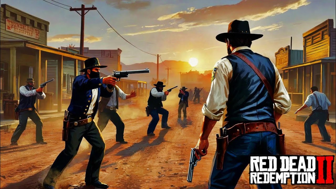 A SHORT WALK IN A PERTTY TOWN | RED DEAD REDEMPTION 2 | PS5 - YouTube