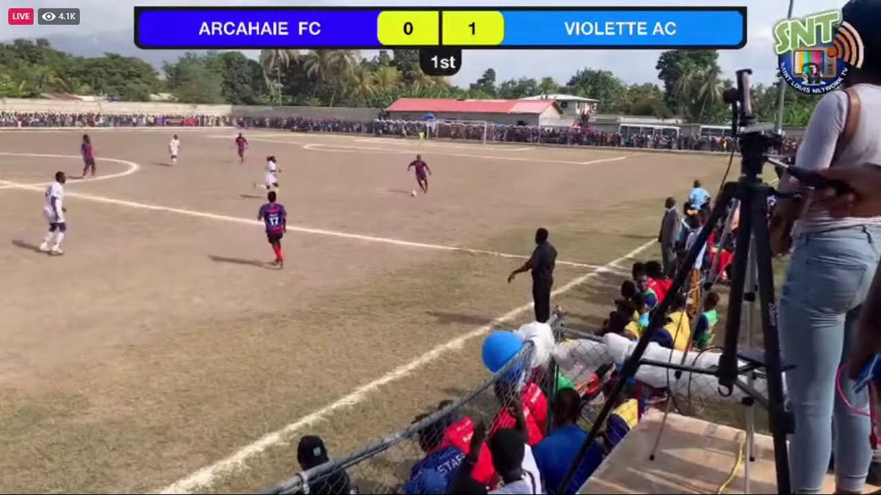 D1 FINALE RETOUR : ARCAHAIE FC VS VIOLETTE AC | WWW.YOUTUBE.COM ...