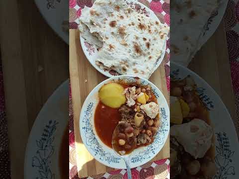 Yumurtalı  qovurma şorbası, Naxçıvanın yerli yeməyi