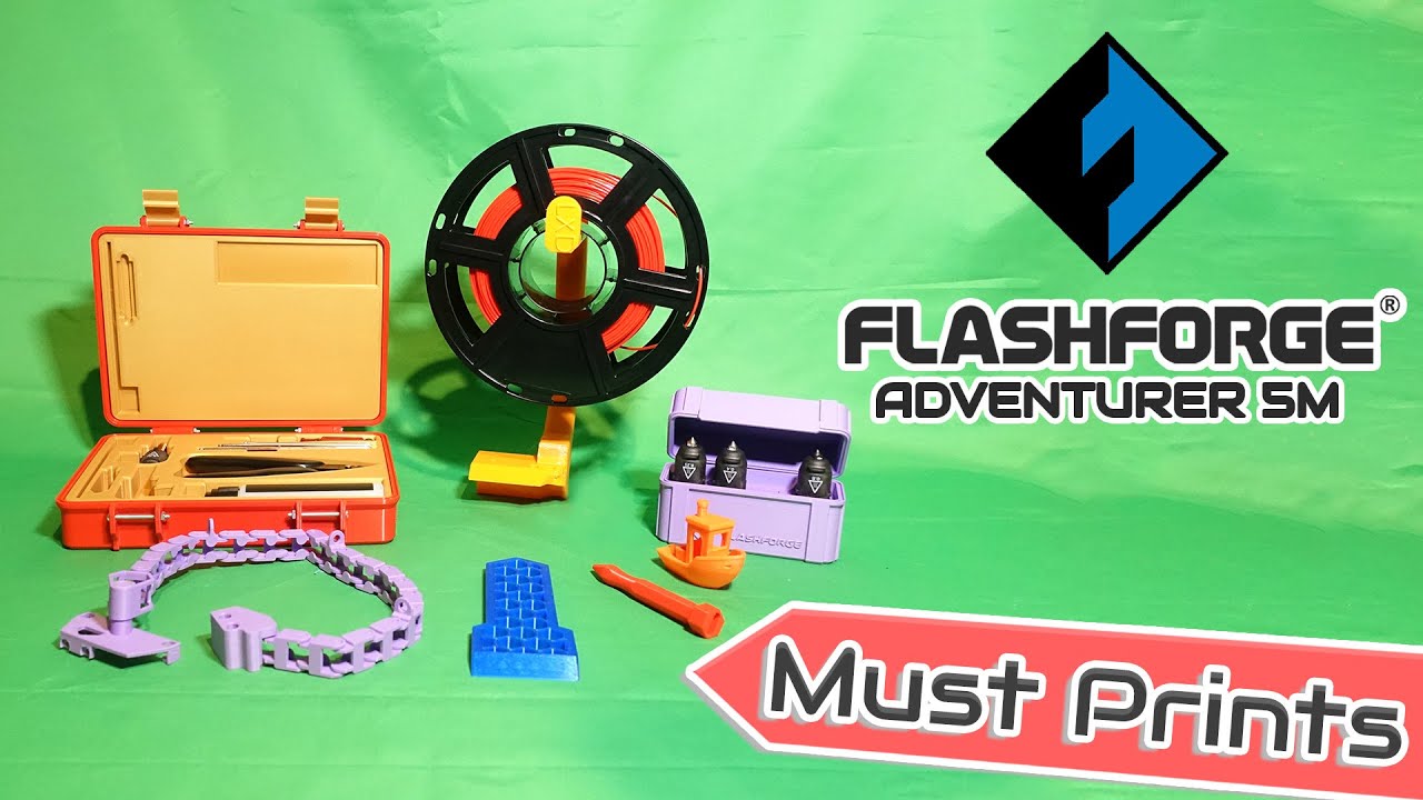 Flashforge Must Prints!! (7 Things You Need to Print on Your Flashforge ...