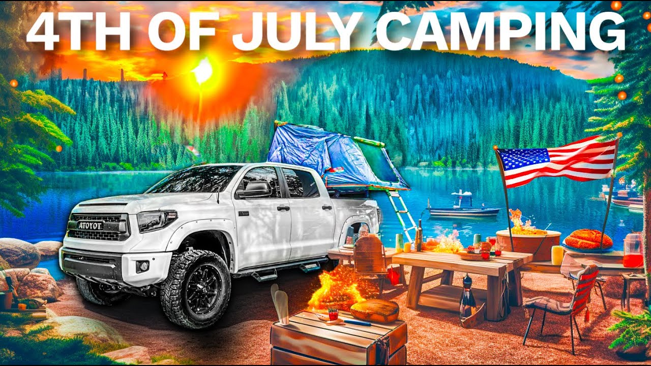 A 4th of July Camping & Fishing Adventure - YouTube