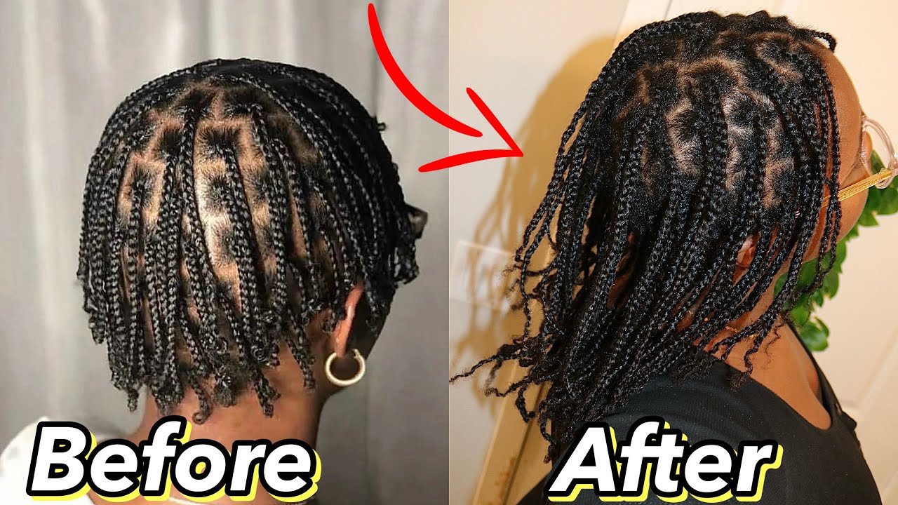 HOW TO GROW YOUR HAIR IN MINI BRAIDS (6+ INCHES) - YouTube