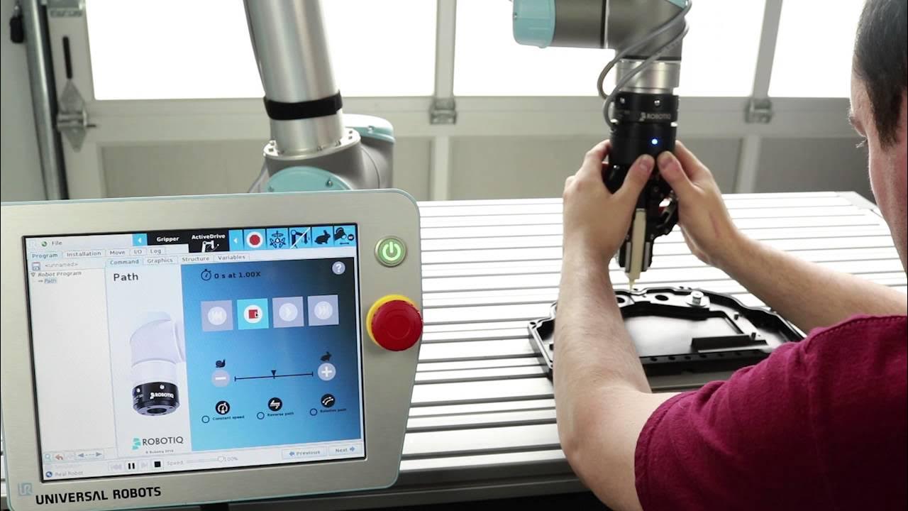 Path Recording for Universal Robots - YouTube