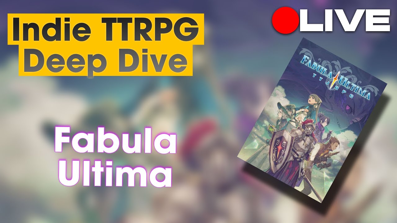 Fabula Ultima | Indie TTRPG Deep Dive - YouTube