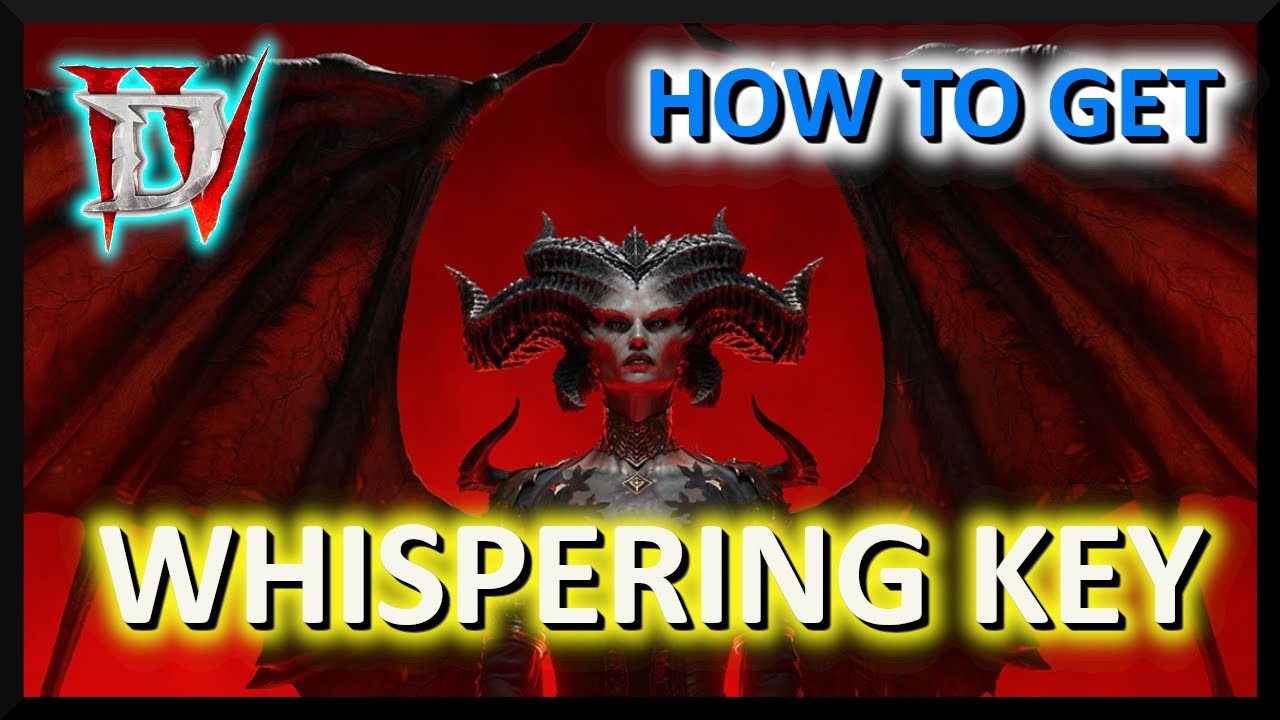 How to get Whispering Key And Open Silver Chest - Diablo IV - YouTube