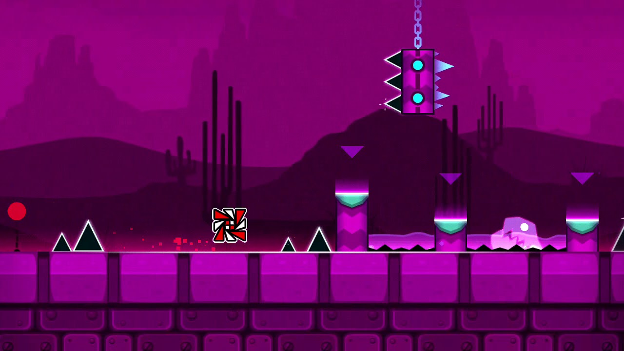 Prees start! Geometry dash 🎮 - YouTube