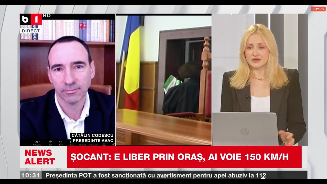 B1 TV 20 Martie 2025 Catalin Codescu & Irina Petraru - YouTube