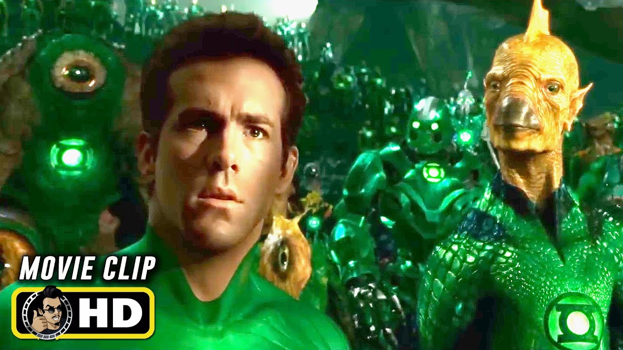 Green Lantern 2011 The Green Lantern Corps Movie Clip Hd Ryan Reynolds Youtube