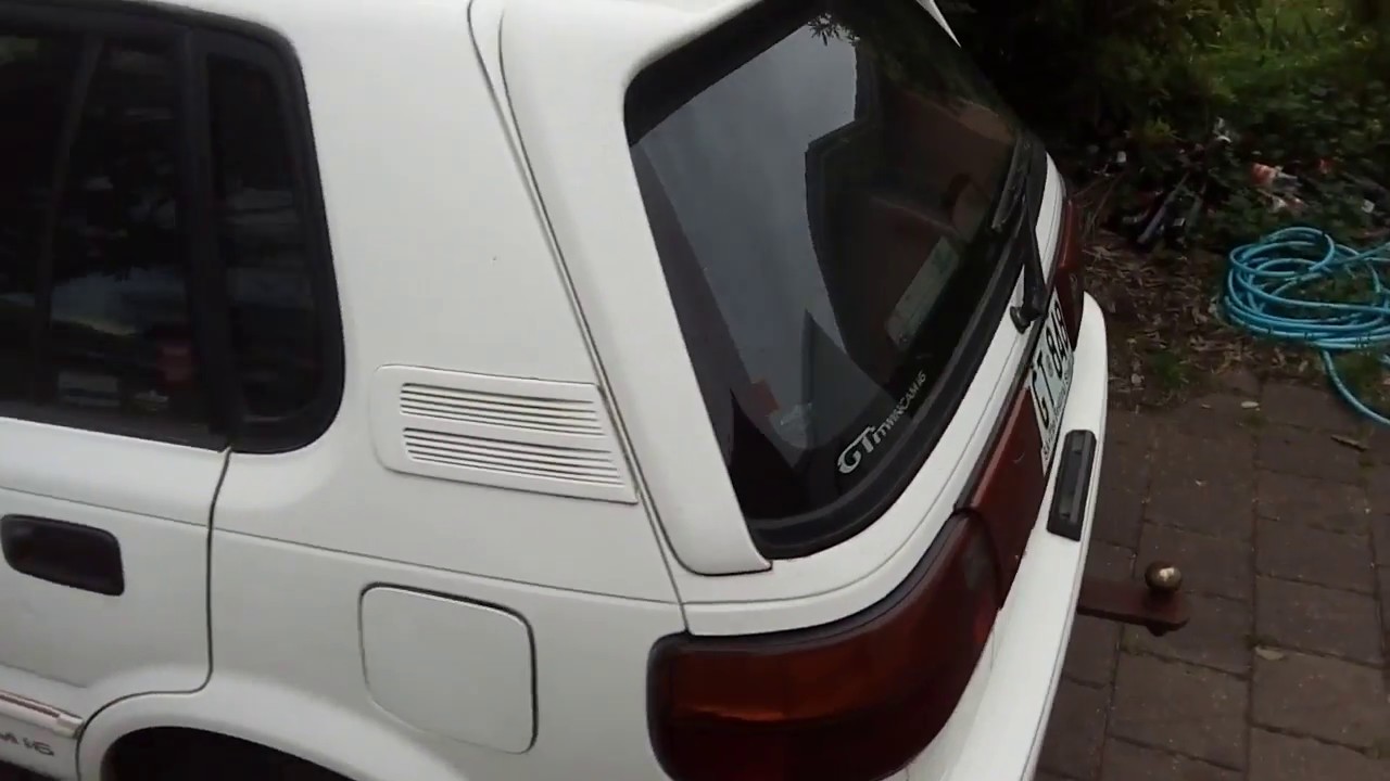 Toyota Corolla GTi 4age AE92 hatch - YouTube