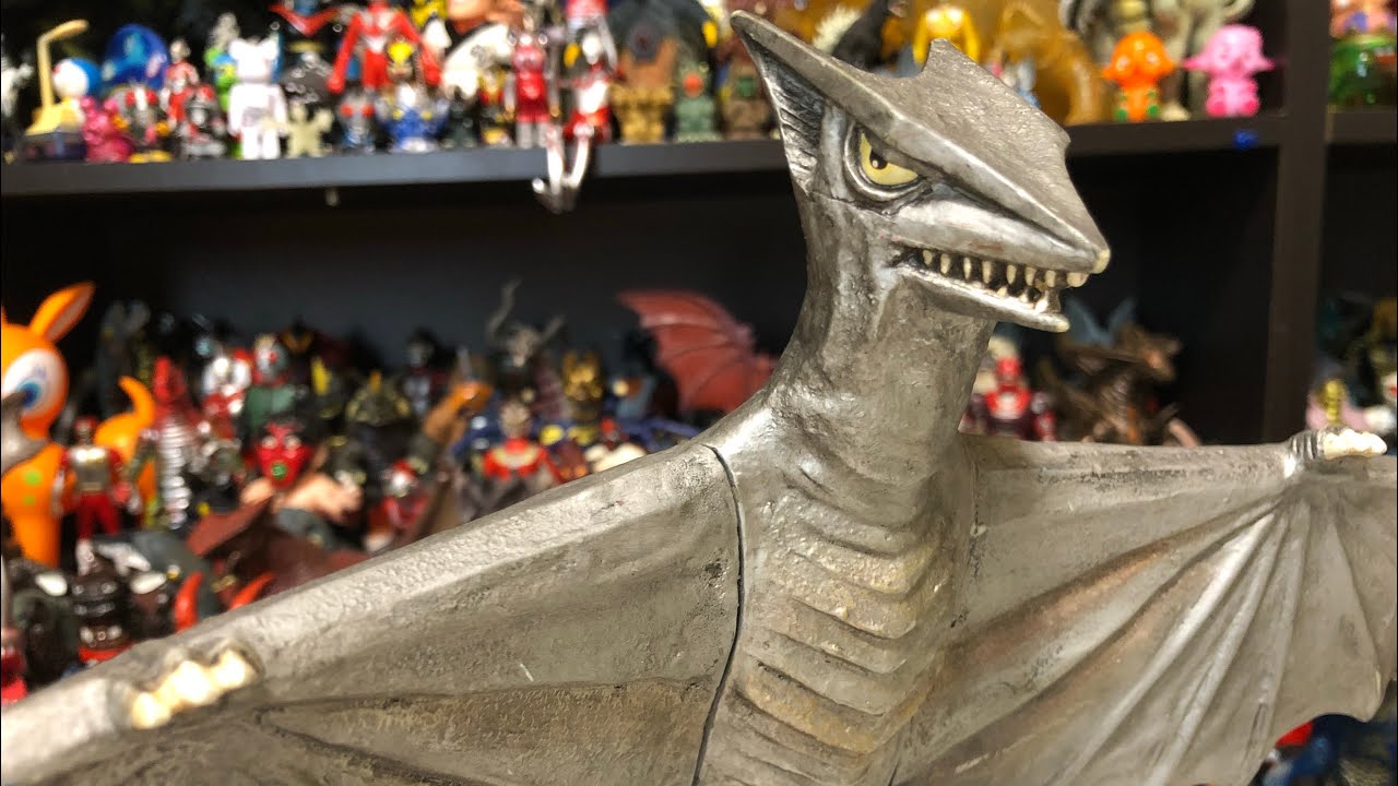 【エクスプラス】宇宙ギャオスのソフビをレビュー!!My gamera kaiju sofubi collections!! - YouTube