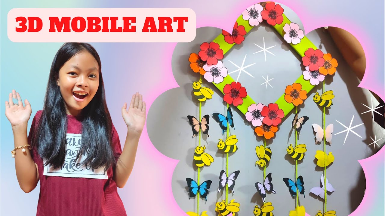 Paano gumawa ng 3D Mobile Art? - YouTube