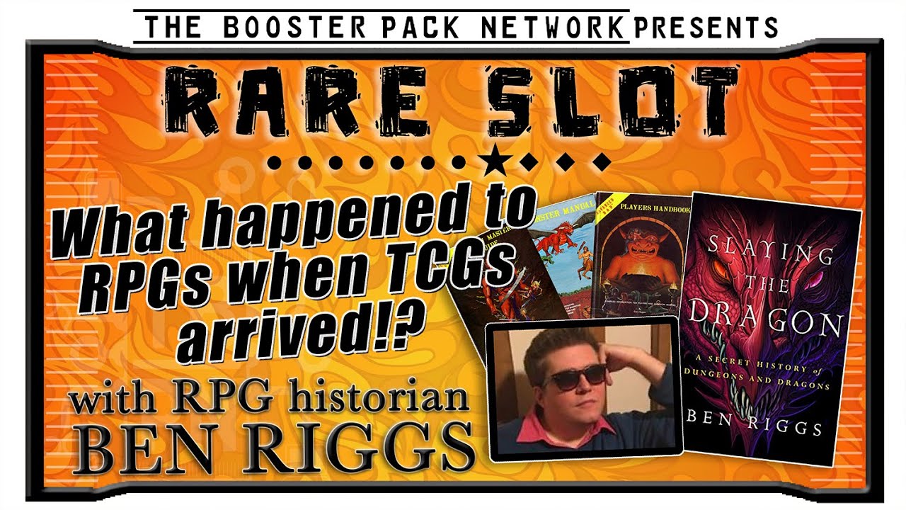 What happened to RPGs when TCGs arrived with Ben Riggs || Rare Slot #16 ...