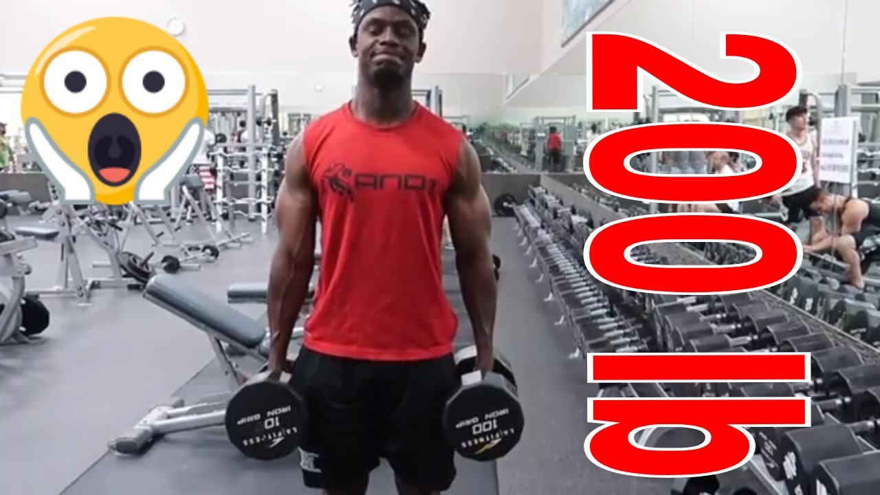 200 lb DUMBBELL CHALLENGE (I DID 30 SECONDS 😂) - YouTube
