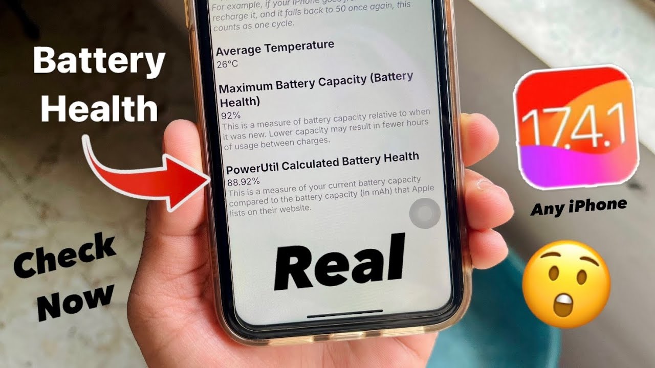 Check Your iPhone Battery Boosted or Not - How to check real Battery ...