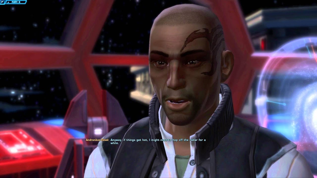 swtor: Andronikos talks about the Republic (romance part 14) - YouTube