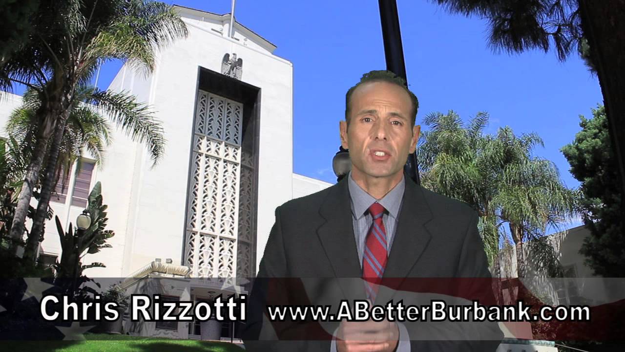 Rizzotti Candidate Statement Burbank City Council - YouTube