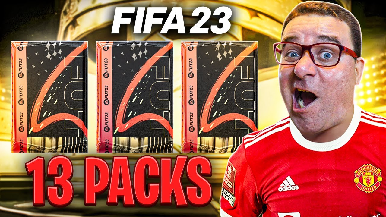 FIFA 23 UT | 13 PACKS MELHORIAS DE OURO É O NUMERO - YouTube