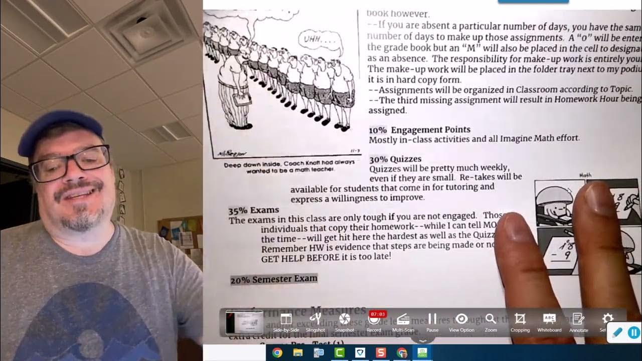 First Day--Precalculus - YouTube