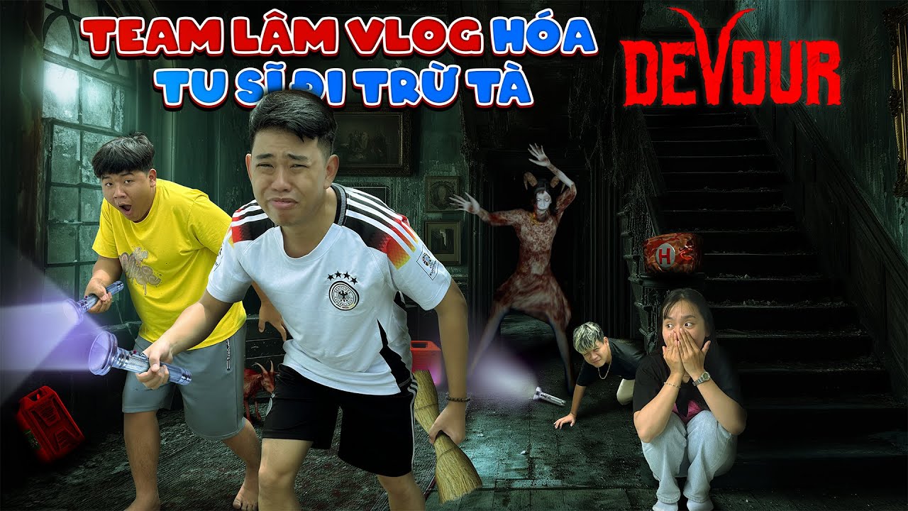 Team Lâm Vlog Lần Đầu Chơi Game DEVOUR - Bật Thầy Trừ Tà - Phần 1 - YouTube