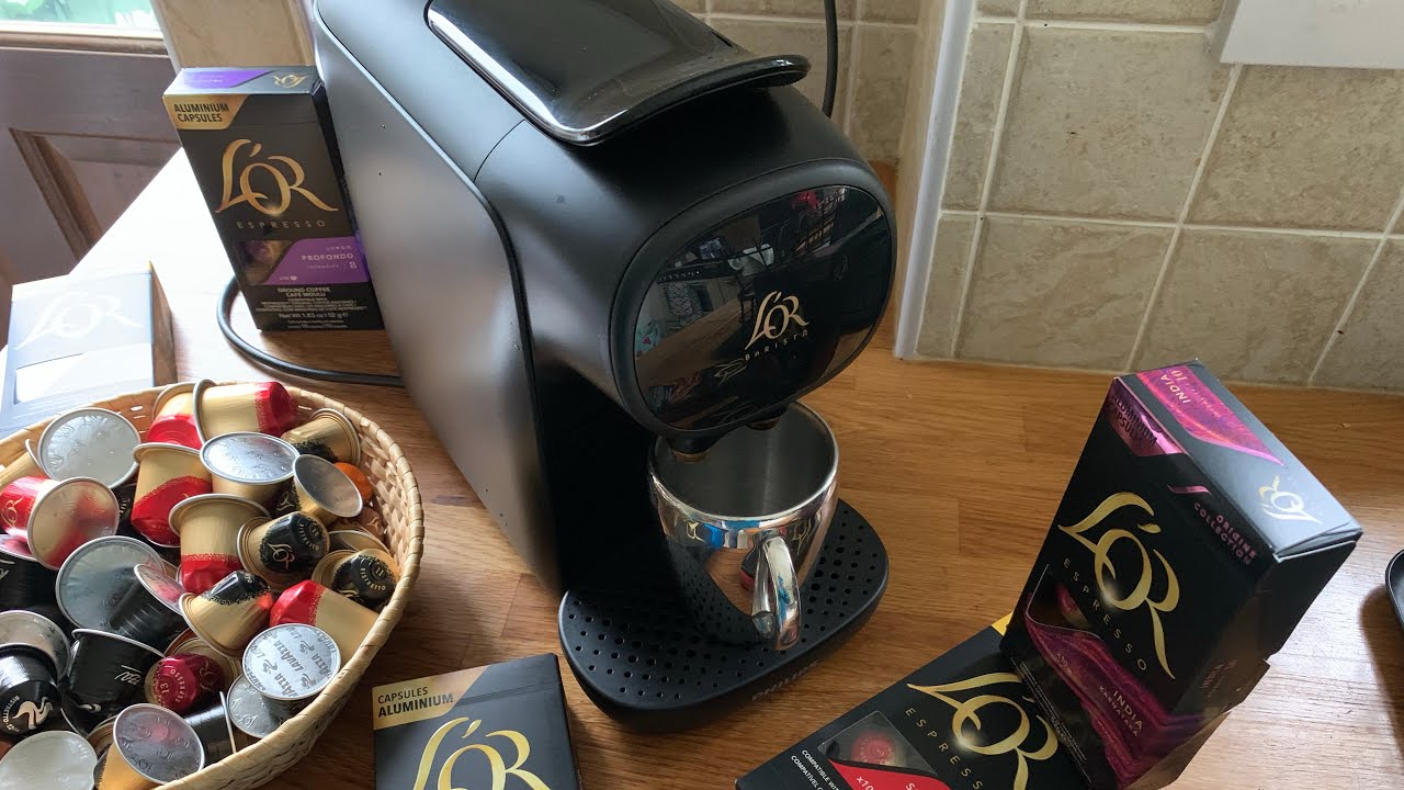 LOR Barista Espresso Coffee Machine - YouTube