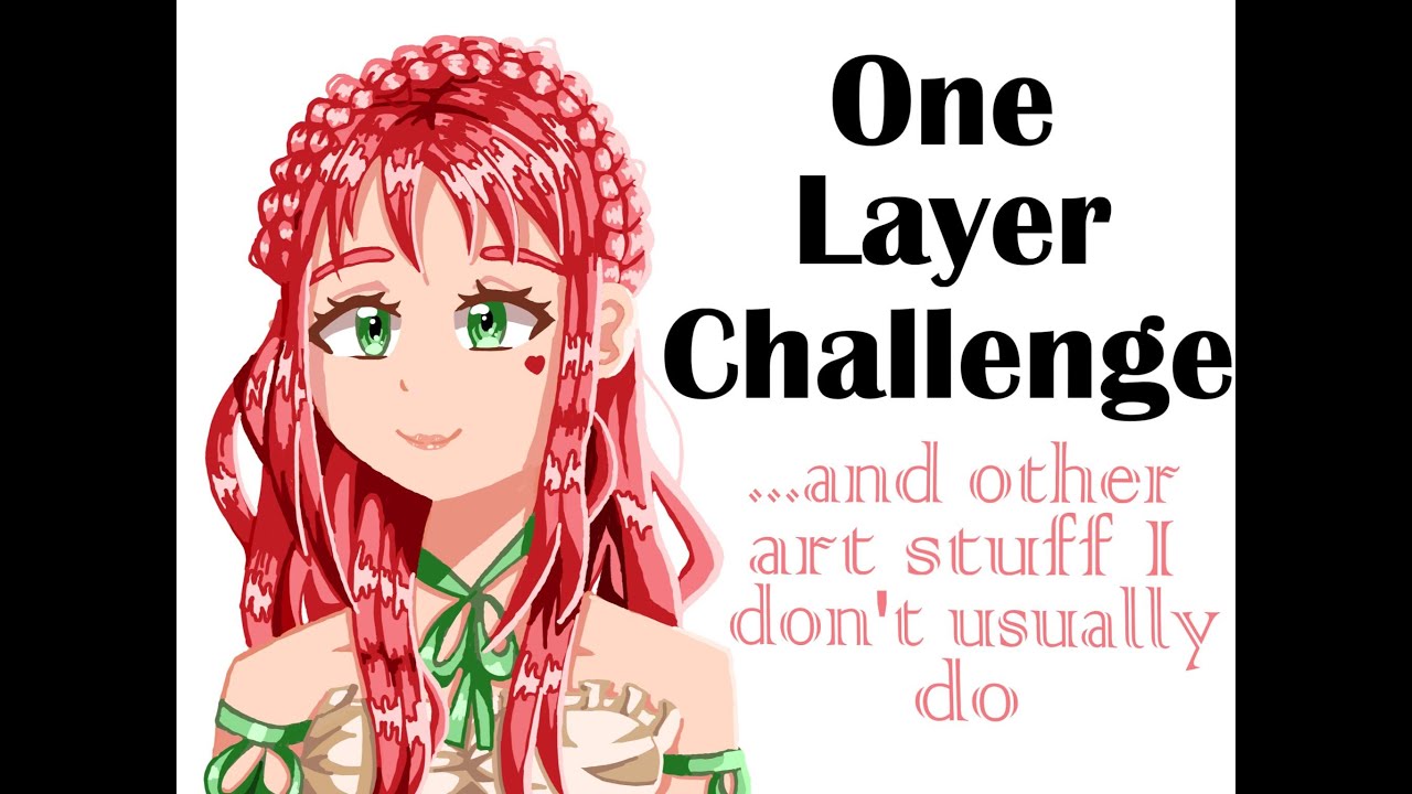 [Speedpaint] One Layer Challenge! - YouTube