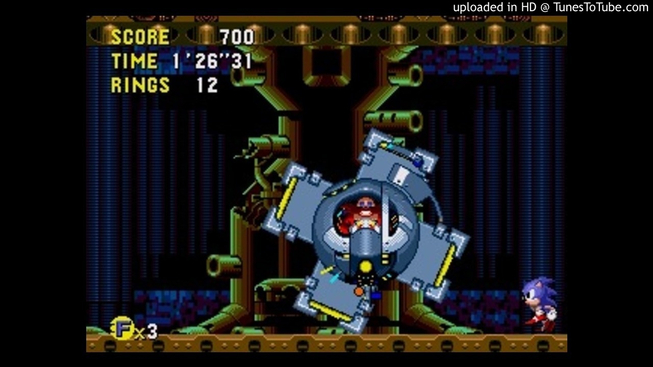 Sonic CD Final Boss - Genesis Version - YouTube