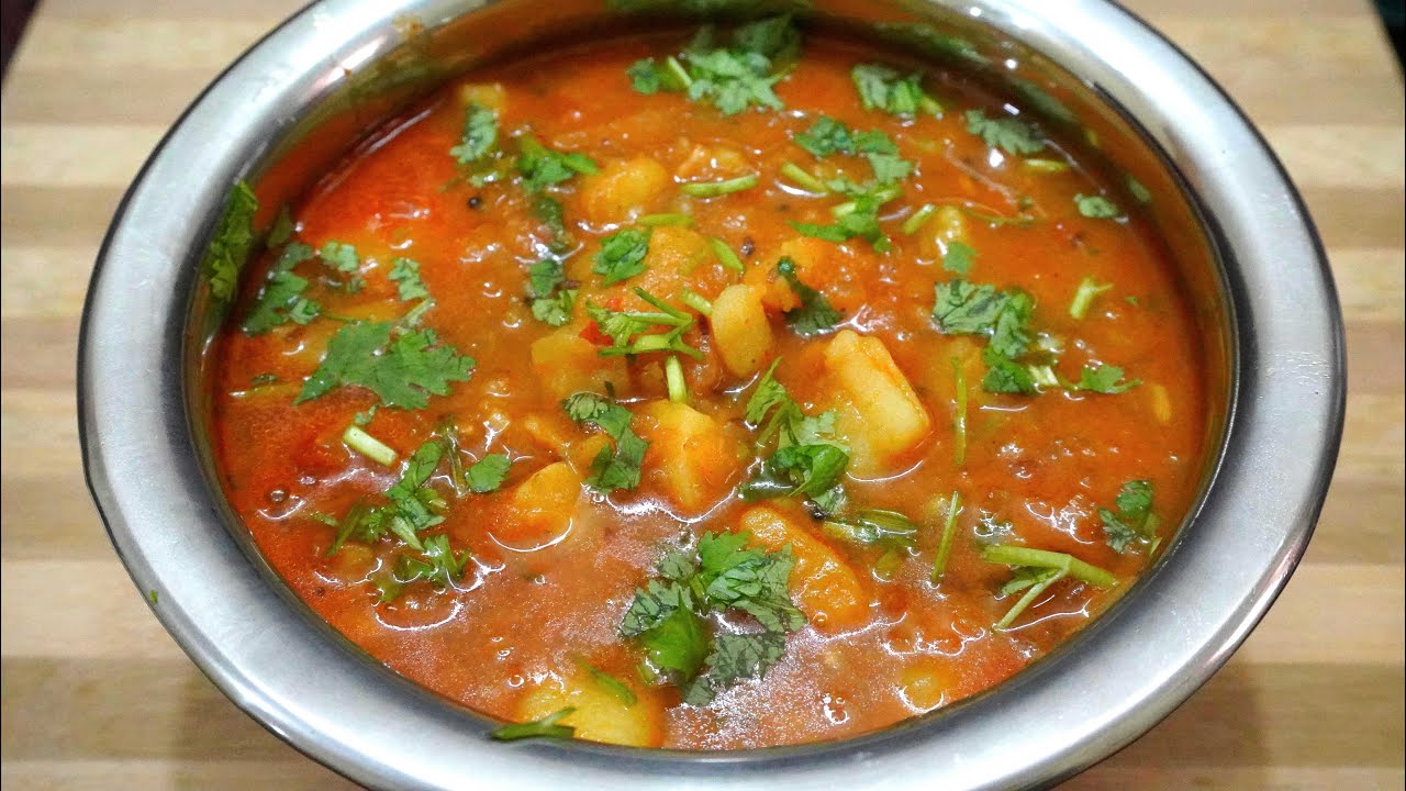 Poori Chapathi Side Dish | Hotel Style Poori Masala | ஹோட்டல் பூரி ...