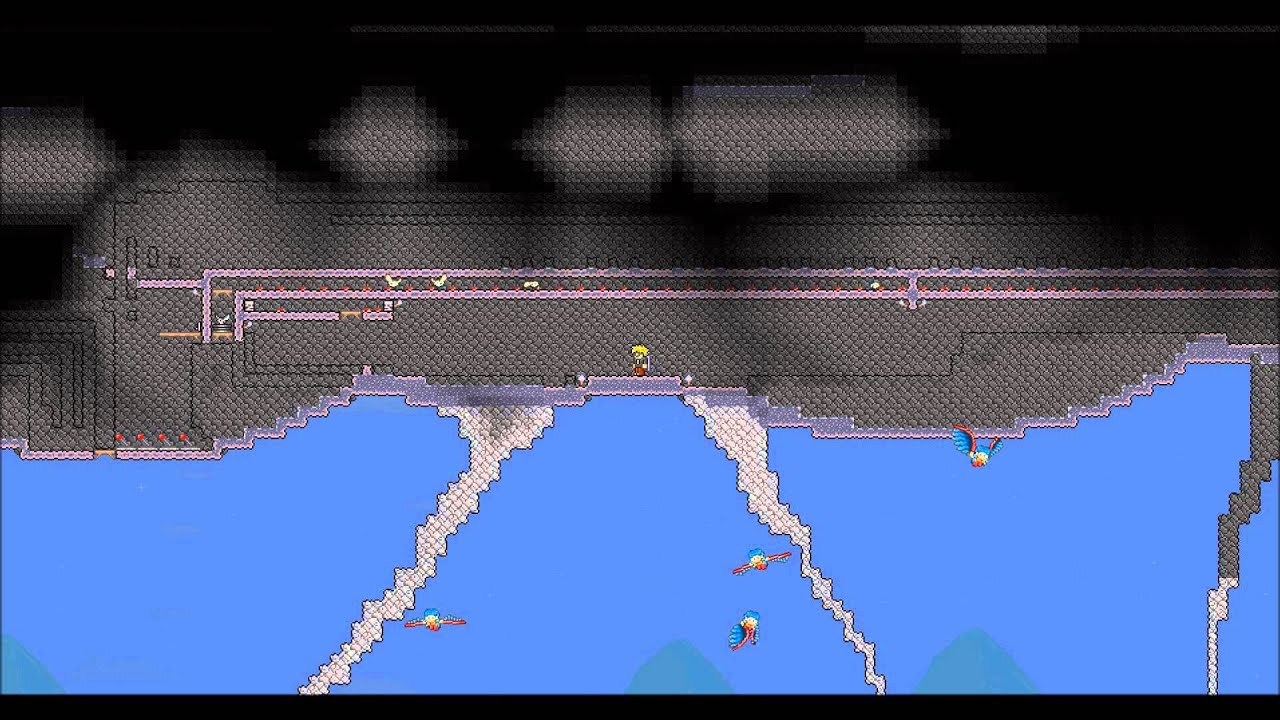 Terraria - The CraTeR - Lightning Test - YouTube