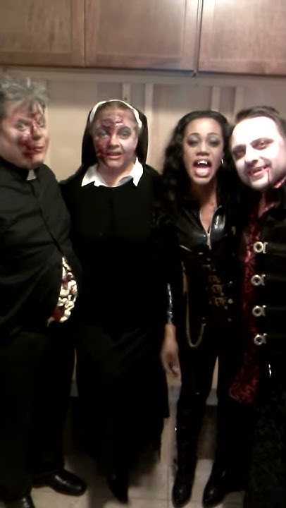 Zombie, Vampire Halloween Makeup by Tynisha, The Atlanta Makeup Artist - YouTube