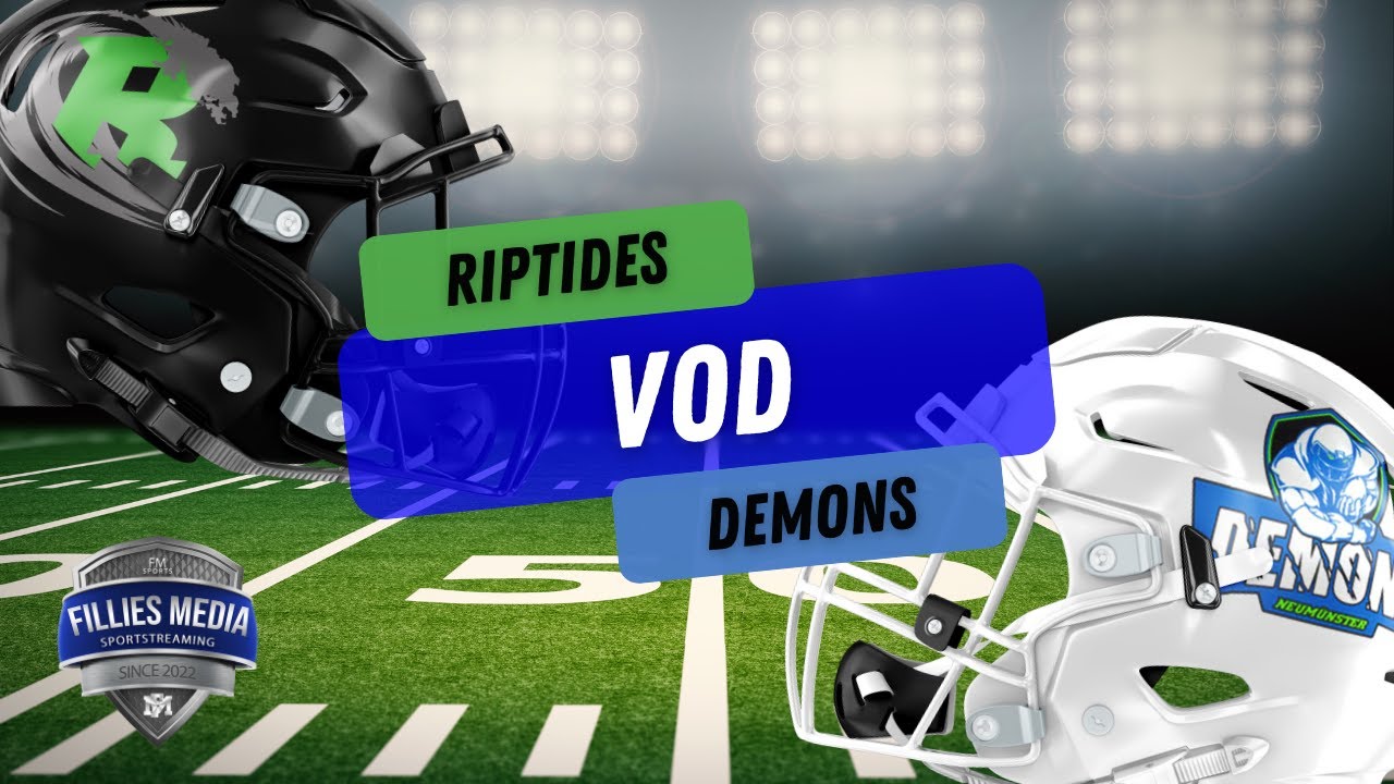 American Football LIVE | Bredstedt Riptides vs Neumünster Demons - YouTube