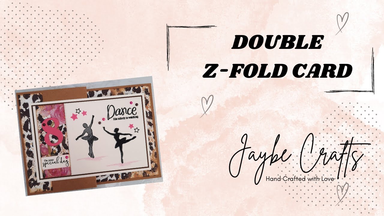 Double Z Fold Card - YouTube