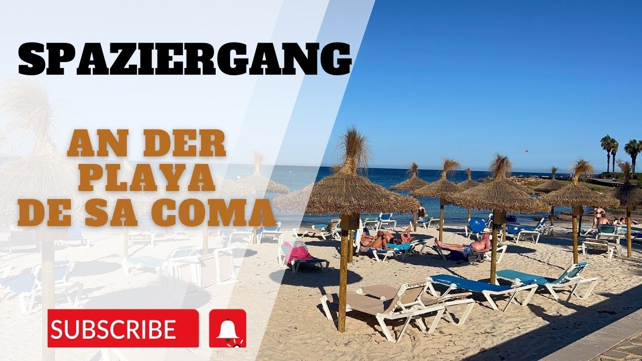 Ein Spaziergang am Strand von Sa Coma – Sonne, Meer & gute Laune 🌊☀️ ...
