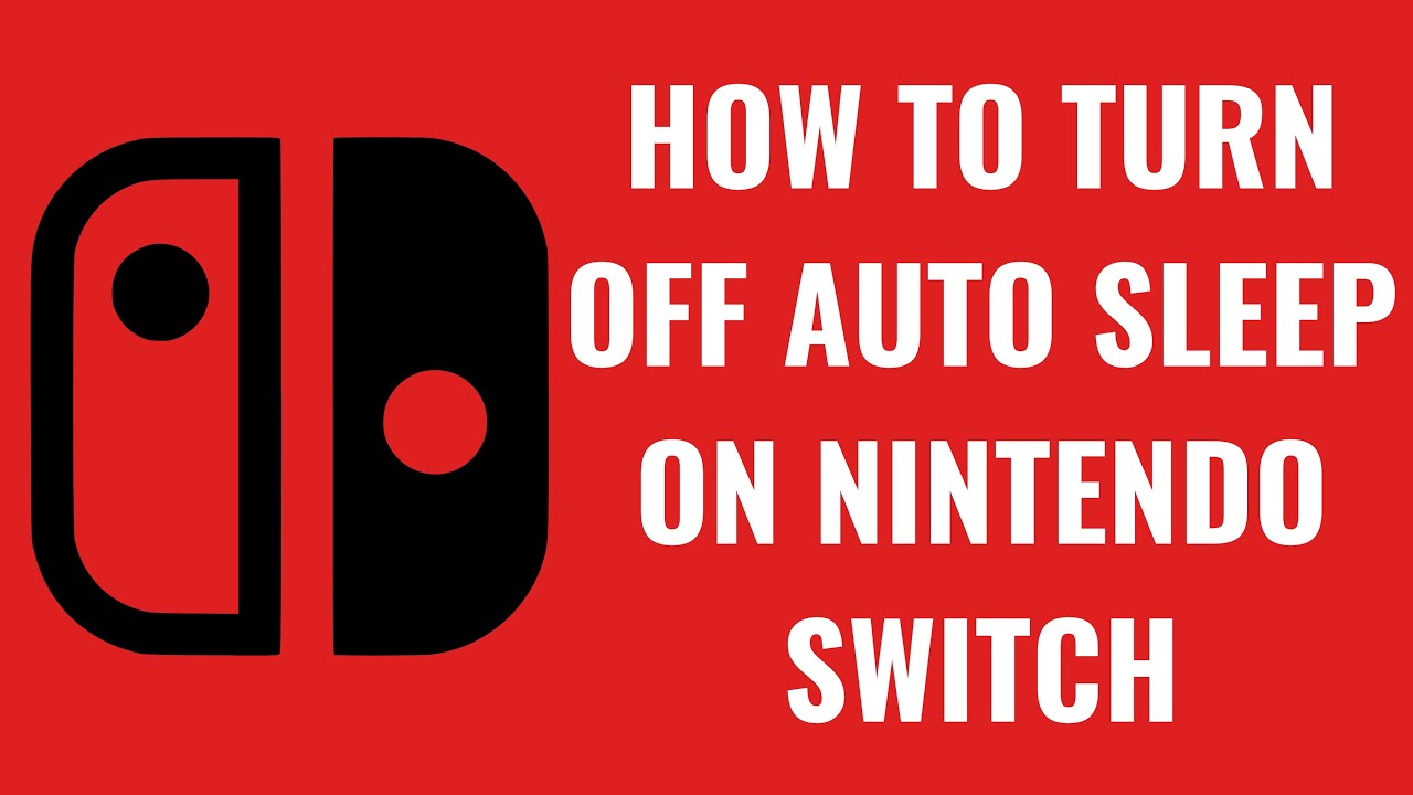 How to Turn Off Auto Sleep on Nintendo Switch - YouTube