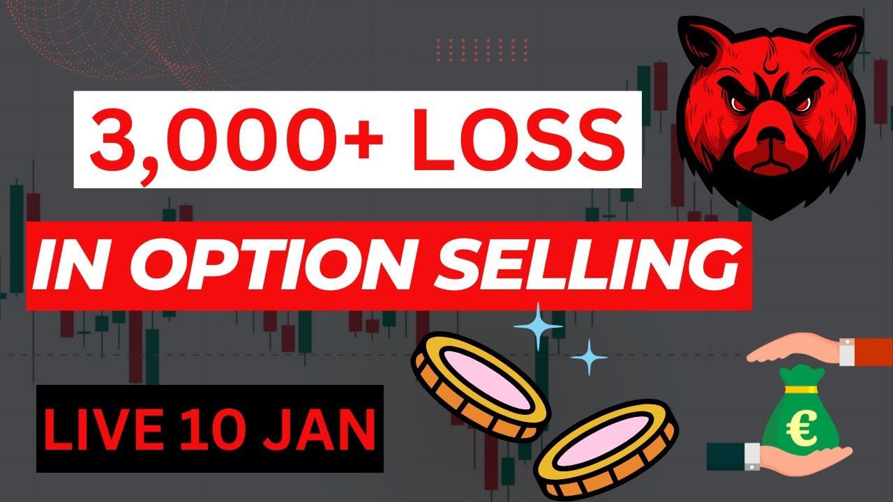 3,000+ Loss Booked || Live Trading/Trade || Stockmarket || 9 Jan # ...