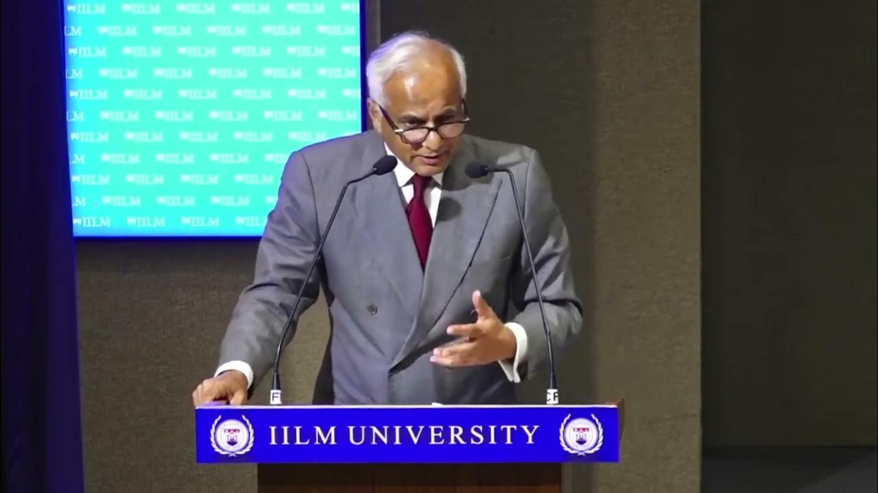13th IILM Distinguished Global Thinker Award | Chief Guest Shri Vikram S Mehta - YouTube