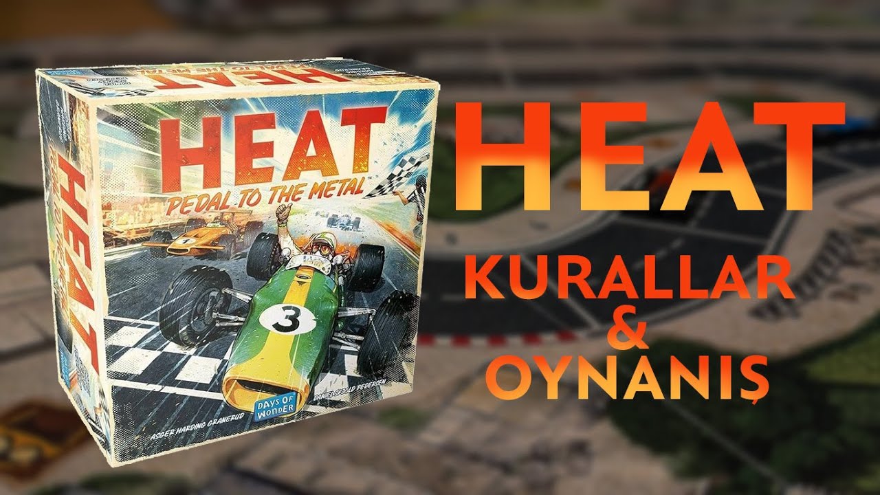 FERRARI REDBULL KAPIŞMASI - HEAT BOARD GAME KUTU OYUNU - YouTube