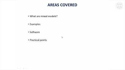 Introduction to Mixed Models - YouTube