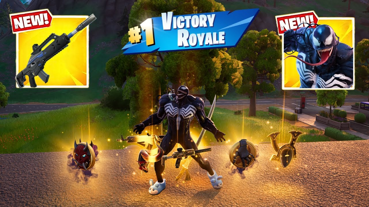 VENOM 3 NEW MEDALLIONS & MYTHIC’S CHALLENGE (NEW! Fortnite Chapter 6 ...