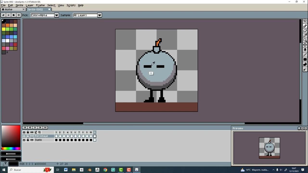 Animaciones con LibreSprite - YouTube