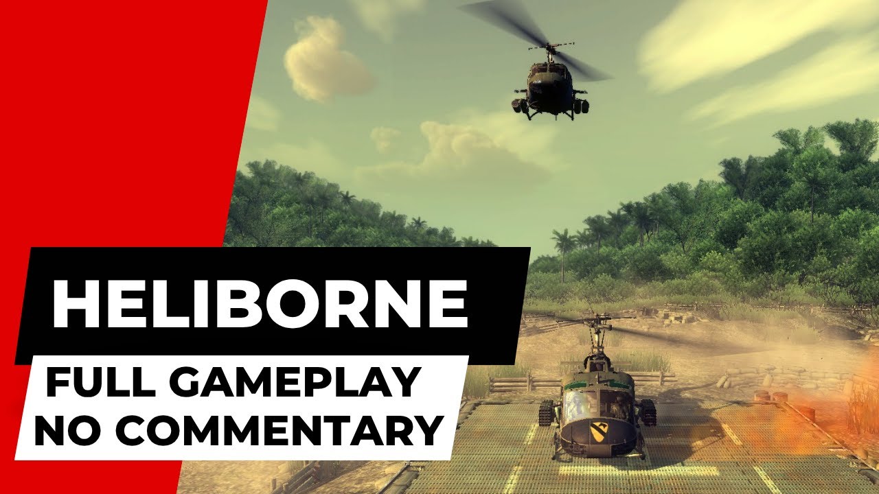 Heliborne - Missions FULL GAMEPLAY Walkthrough | Best Helicopter Combat ...
